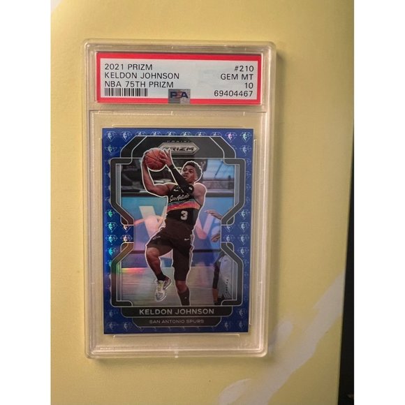 Panini | Toys | Keldon Johnson Nba 75th Prizm 22 Basketball Card 210 ...